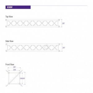 Prolyte Multipurpose Truss H30V - QLX